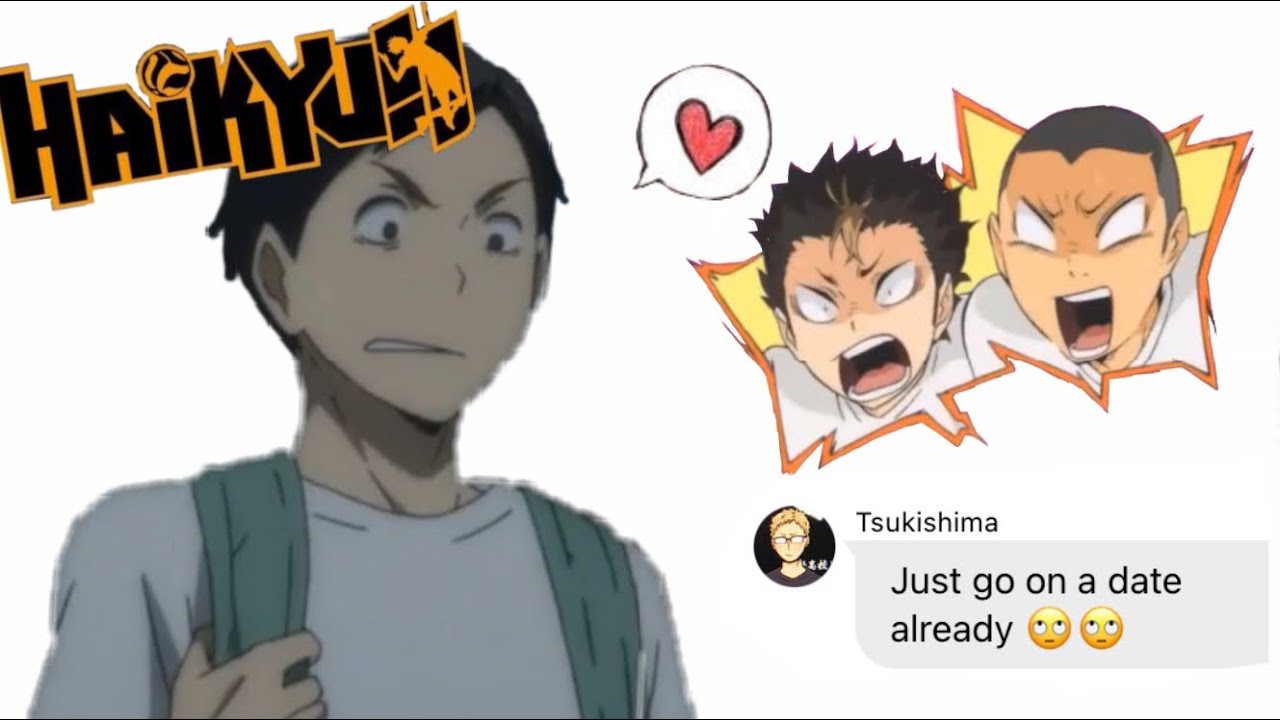 Haikyuu texts|Ennoshita's love confession.| - YouTube