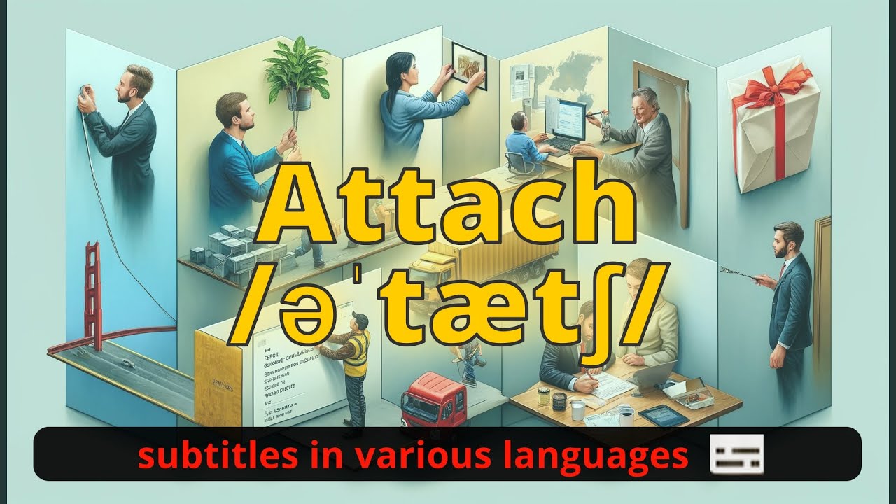 Attach meaning with 5 examples - YouTube