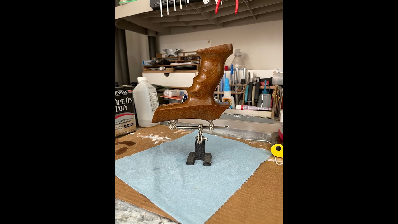 Quick gloss finish on a Diana air bug pellet gun - YouTube