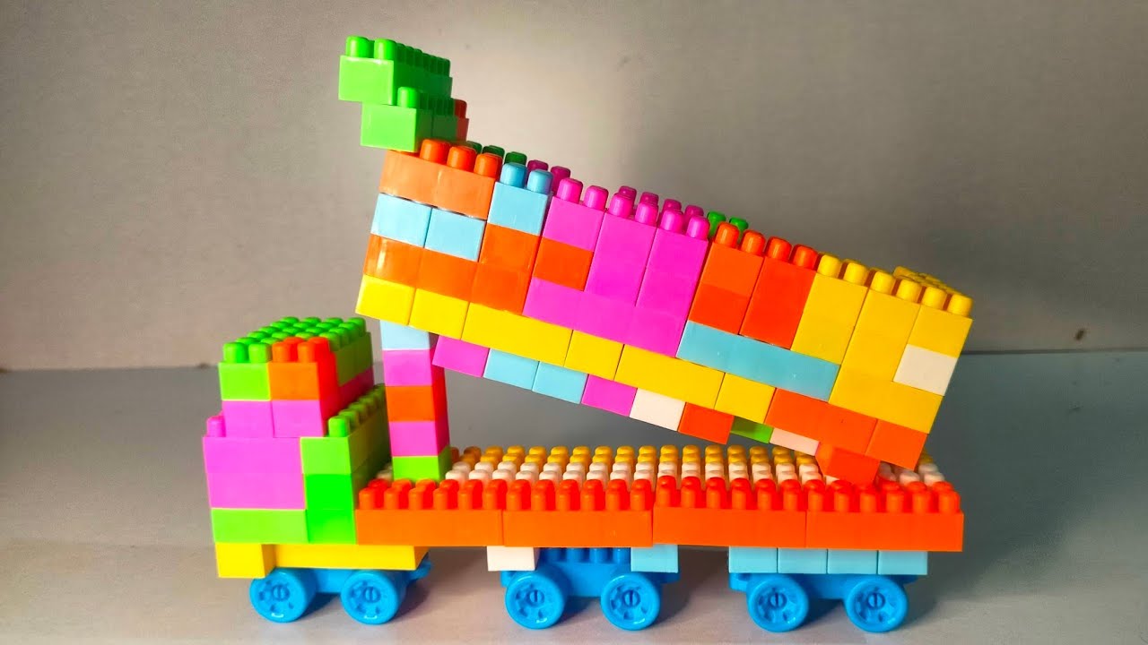 Satisfying DIY Blocks Dumper / ASMR / Building Blocks / Blocks Game ...