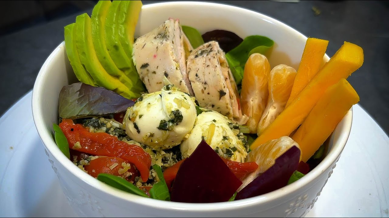 ensalada Saludable y deliciosa - Almuerzo saludable y riquisimo - YouTube