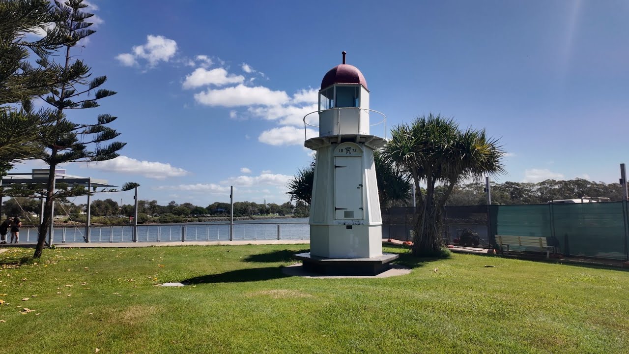 Lighthouses from the Air 🐨 Little Sea Hill Lighthouse, Gladstone ...