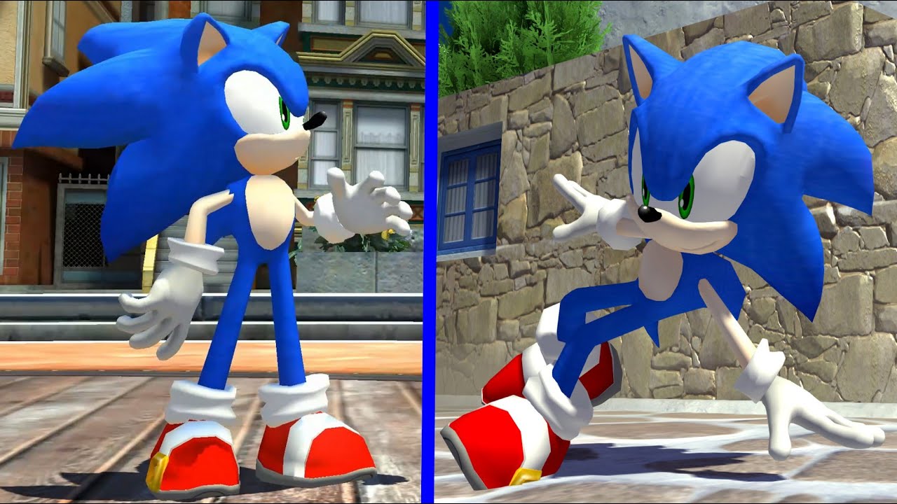 Speed Battle Sonic in Sonic Generations - YouTube