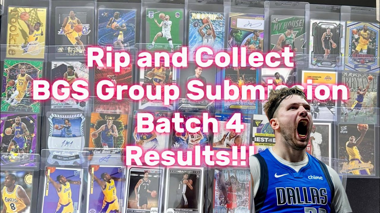 Pristine 10??? BGS Grade Reveal!! - YouTube