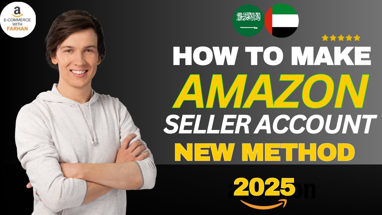 How to create amazon seller account in Pakistan in 2025 step by step amazon ka account kaisy ...