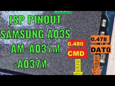 Samsung Galaxy A03s A037M ISP EMMC Pinout #gsmsanjoy - YouTube