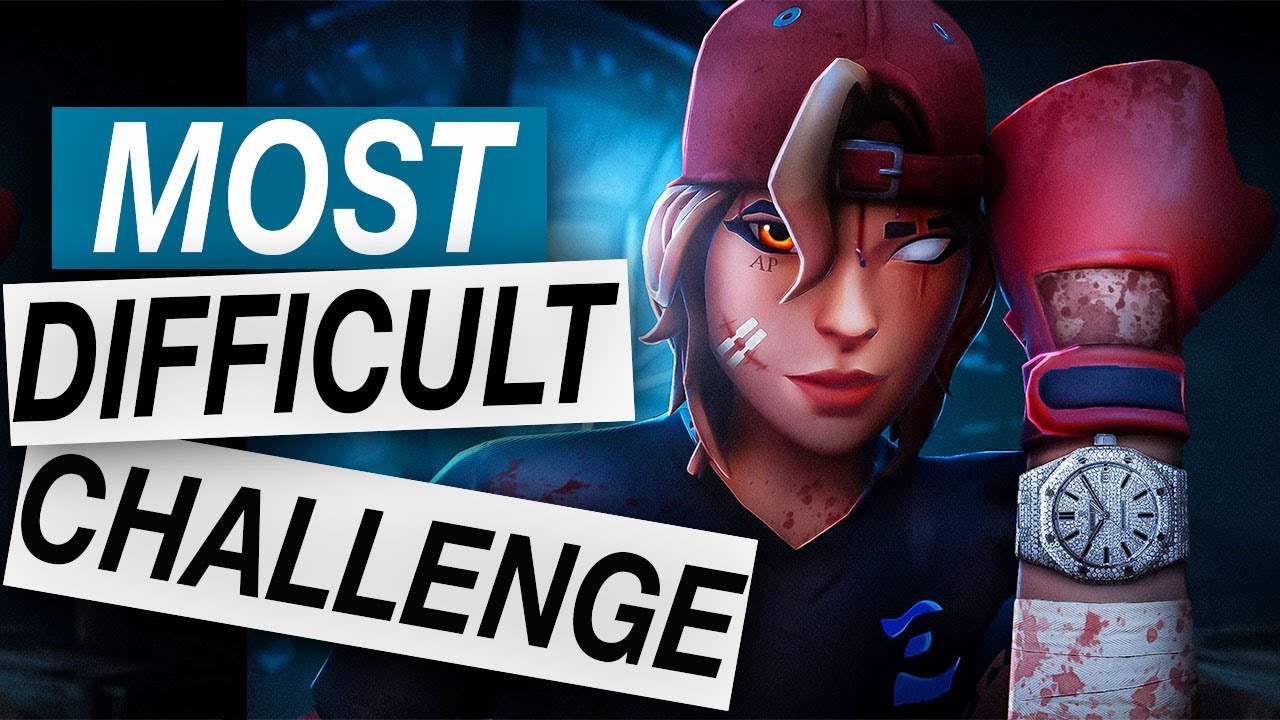 MOST Difficult Challenge in Fortnite LIVE - YouTube