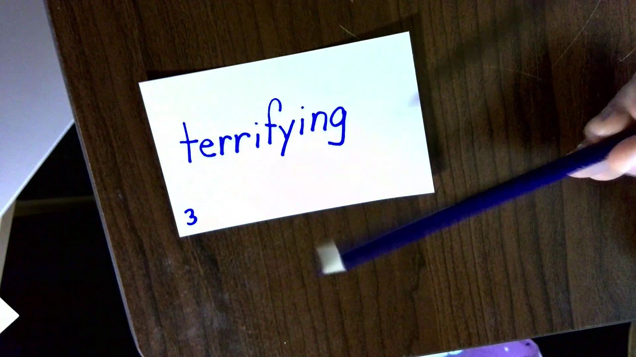 Vocabulary words for The First Tortilla Mar 23 - YouTube