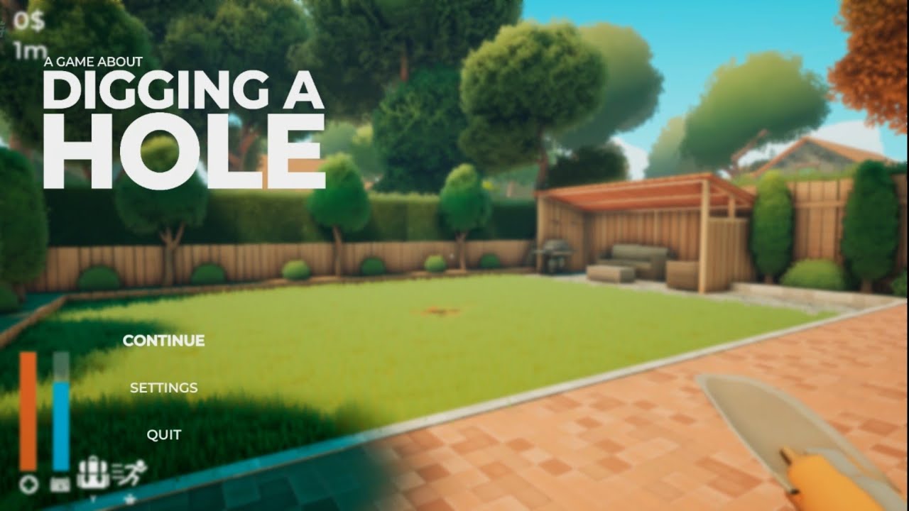 Katanya ada harta karun di bawah tanah | A Game About Digging A Hole ...