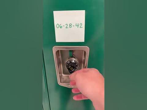 How to Open your Locker - YouTube