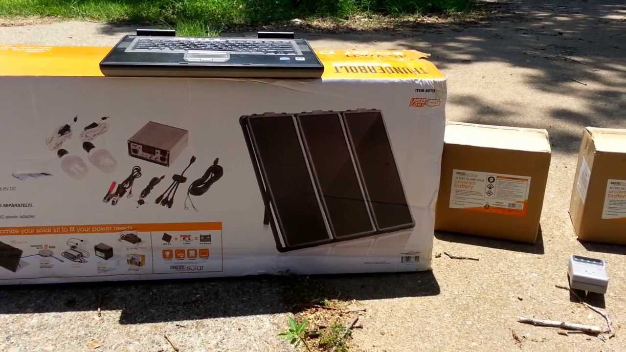 Solar powered web server: part 1 - the setup - YouTube