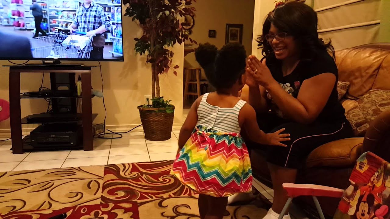 JaKiah learnings body parts - YouTube