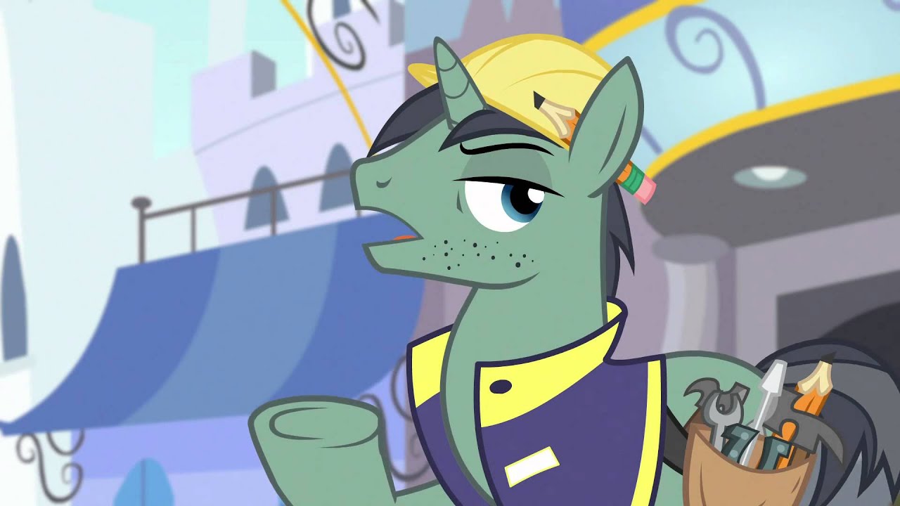 Spike stops the jackhammer - Princess Spike - YouTube