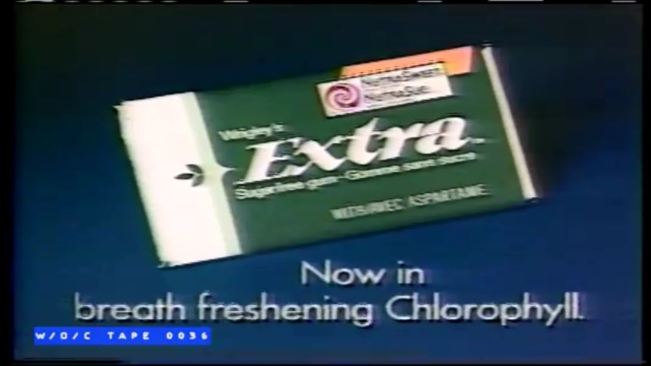 Wrigleys Extra Gum Commercial 1986 Youtube