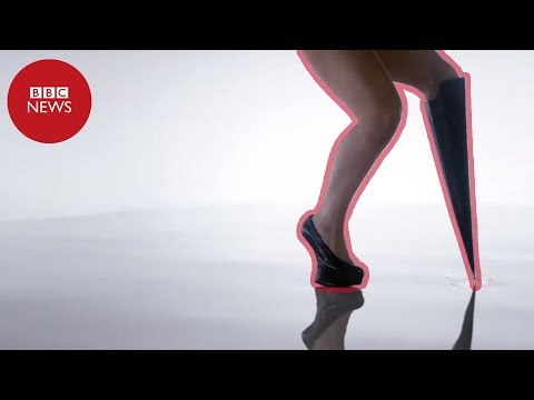 A 'dançarina biônica' que decidiu amputar a própria perna