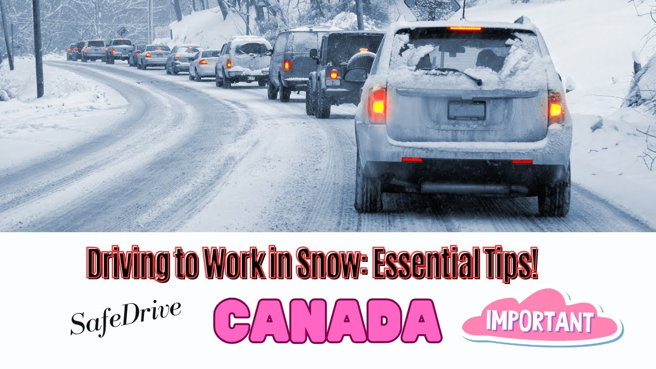 Driving to Work in Snow: Essential Tips | Tips to survive winter in ...