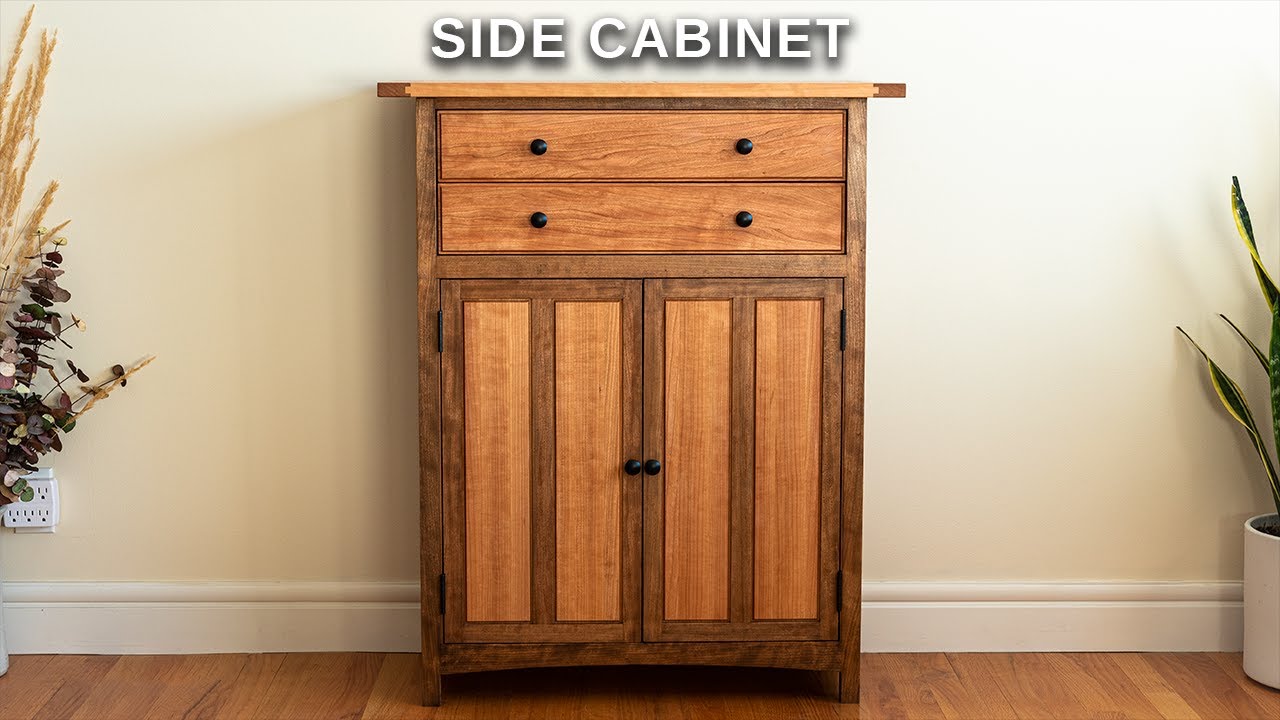 Small side cabinet - Shop Sounds - YouTube