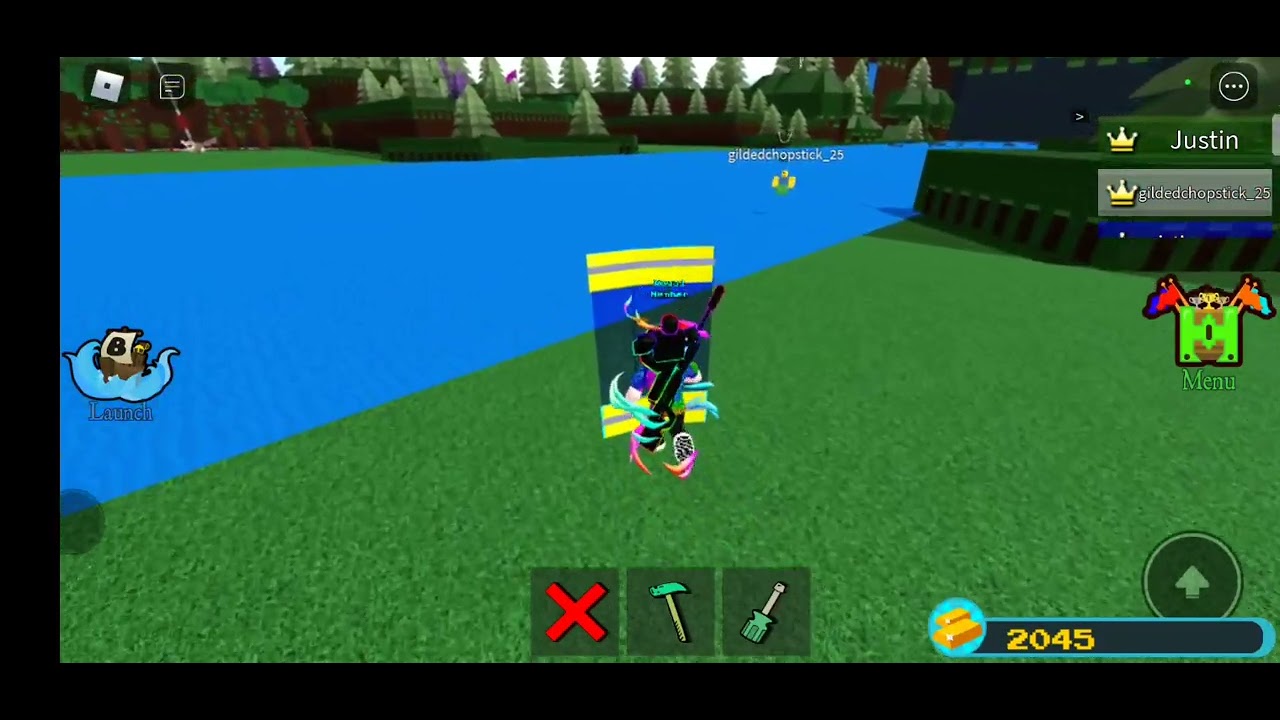 my new sword in build a boat for treasure - YouTube