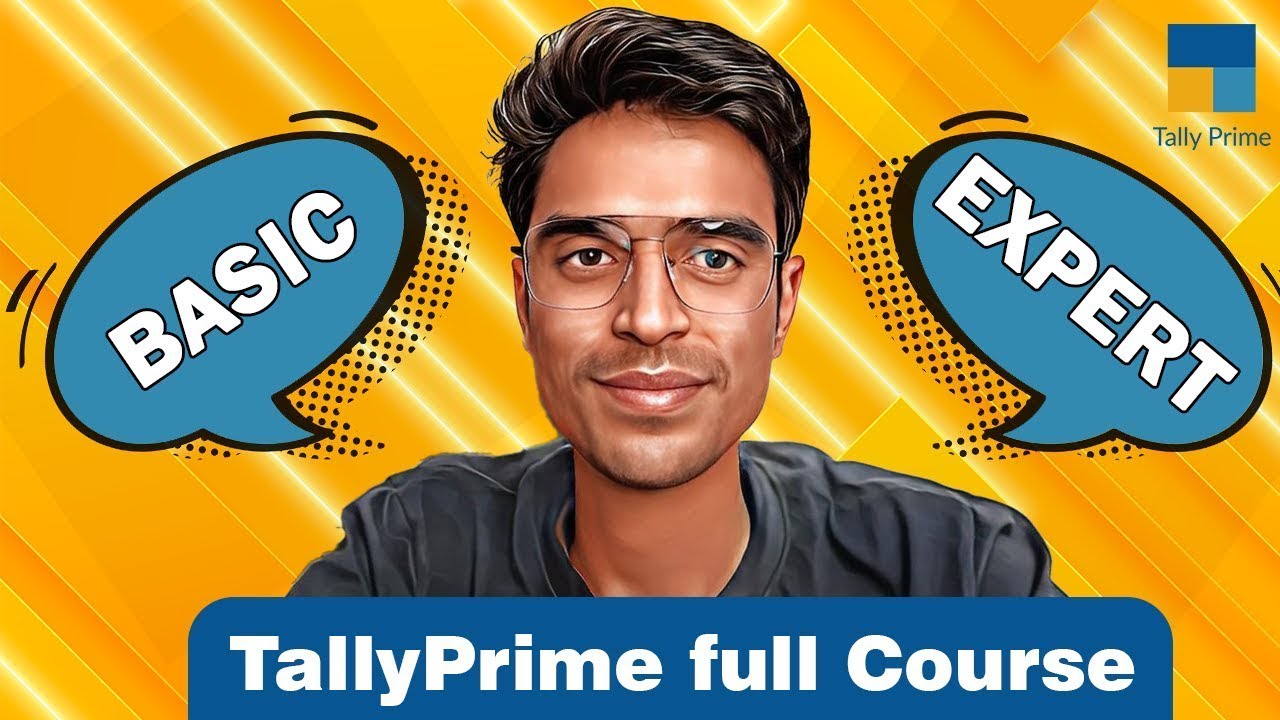 Tally Prime full course in hindi 2024 | Tally prime full course with GST Basic to Advance in one ...