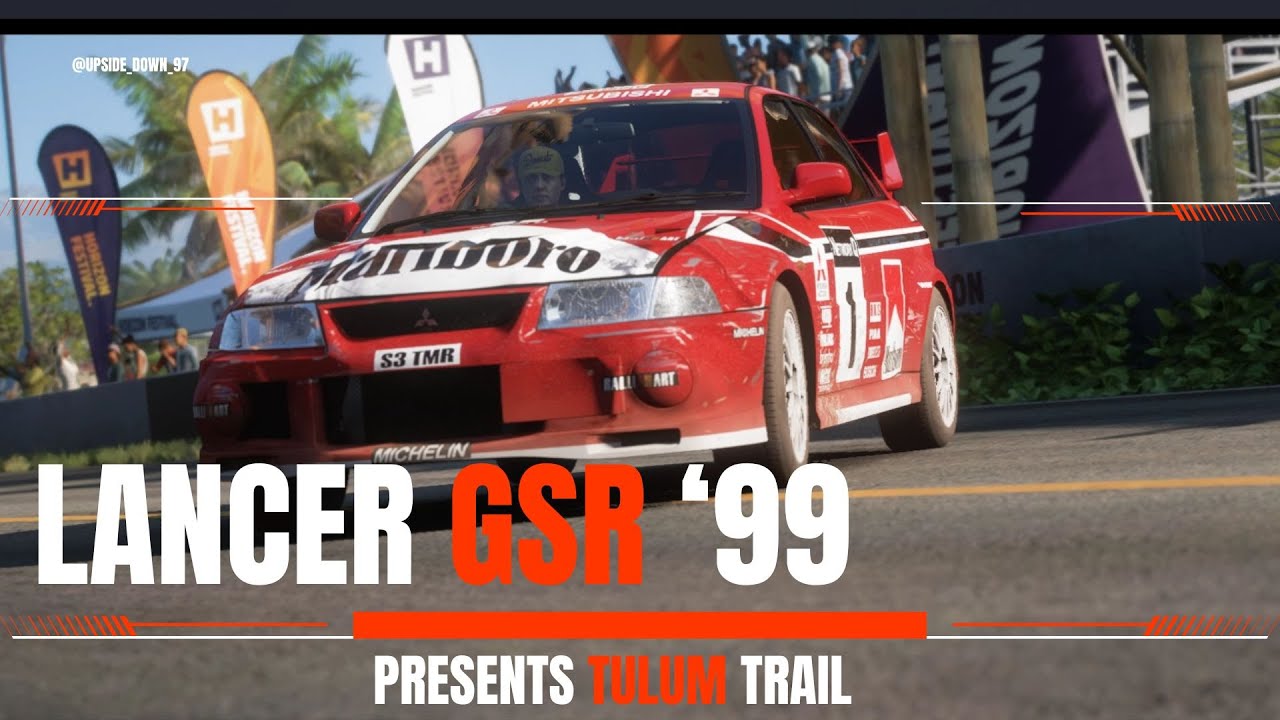 Forza Horizon 5 | PRESENTS TULUM TRAIL With lancer GSR ‘99 - YouTube