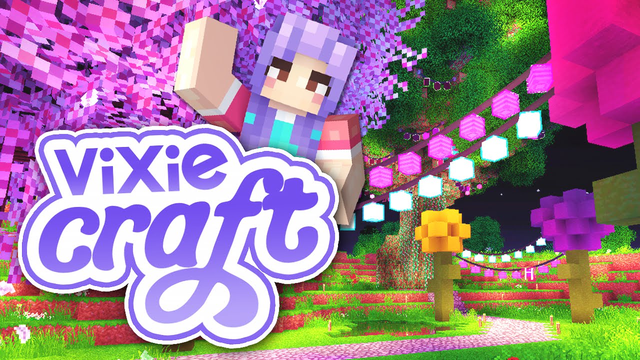 Minecraft: VixieCraft ˖ ° | Part 4 - FAIRY WONDERLAND - YouTube