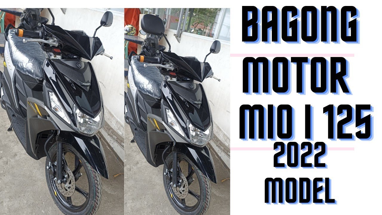 Bagong MiO I 125🥰 2022 model color black/silver😍😍 - YouTube