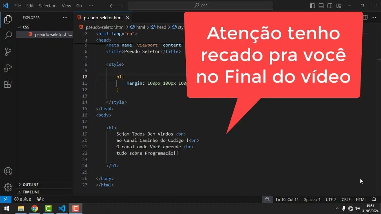 Para Você Criar Um Site Do Zero Com Html Css Javascript E Nodejs Antes Aprenda Isto