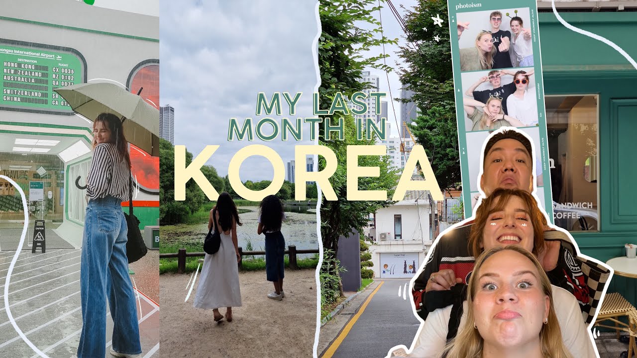 saying goodbye to Korea 🥹 | last month in Seoul ☀️☔ daily life & deep ...