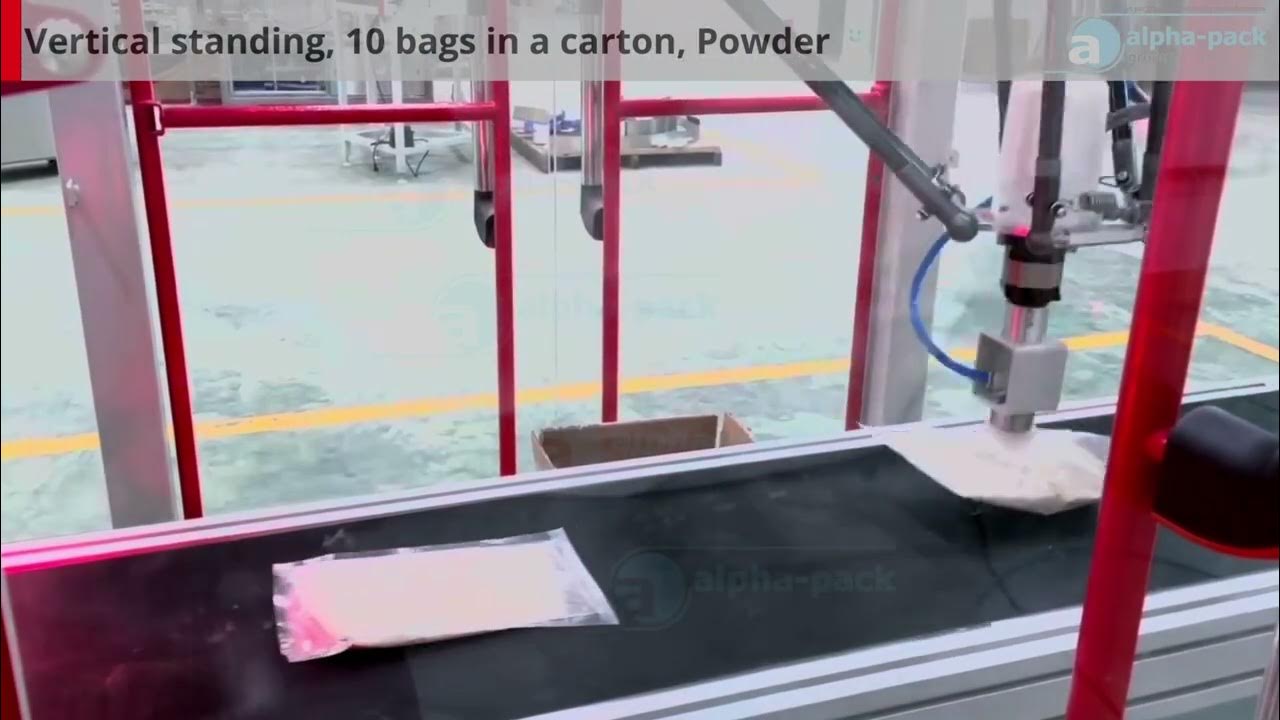 Ips 8bt Vi Rotary Filling And Sealing And Robot Vertical Standing 10 Bags