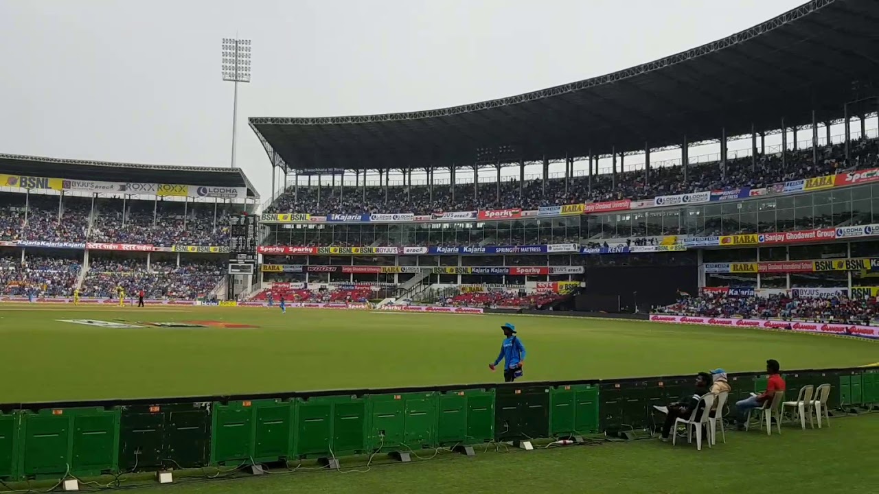 IND vs AUS 5th ODI ... 4k view... VCA Jamtha Stadium Nagpur - YouTube