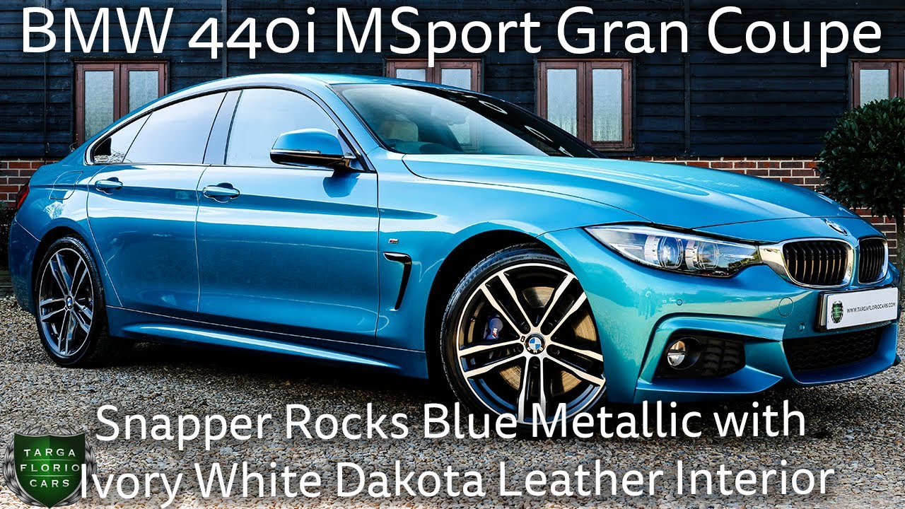BMW 440i MSport Gran Coupe registered May 2018 (18) Finished in Snapper ...
