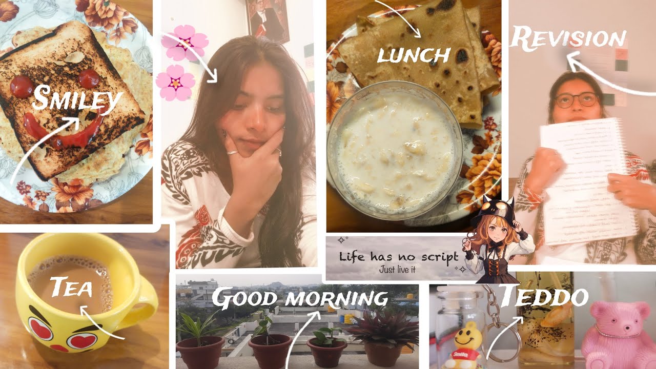 productive day🌸💫||study||revision||Lunch||tea☕ break||studyvlog ...