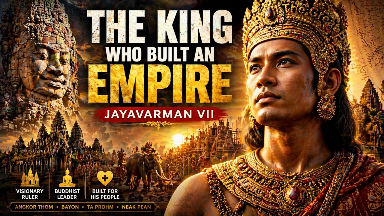 Jayavarman VII: The Great Builder That Shaped the Khmer Empire - YouTube