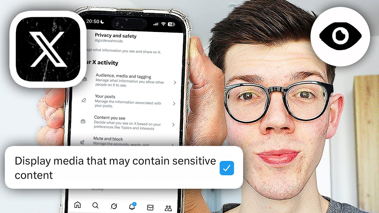 How To Change Twitter (X) To See Sensitive Content - Easy Guide - YouTube