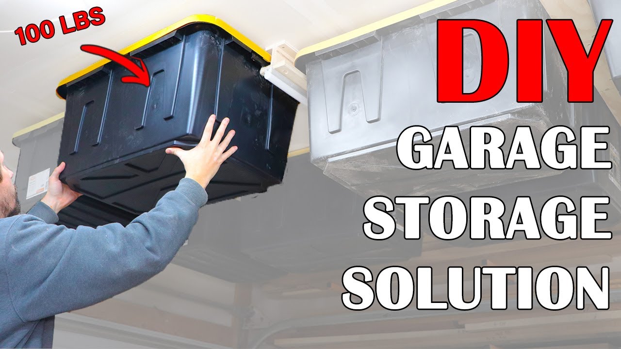 The Best Garage Storage Solution | Save Space With This DIY ...