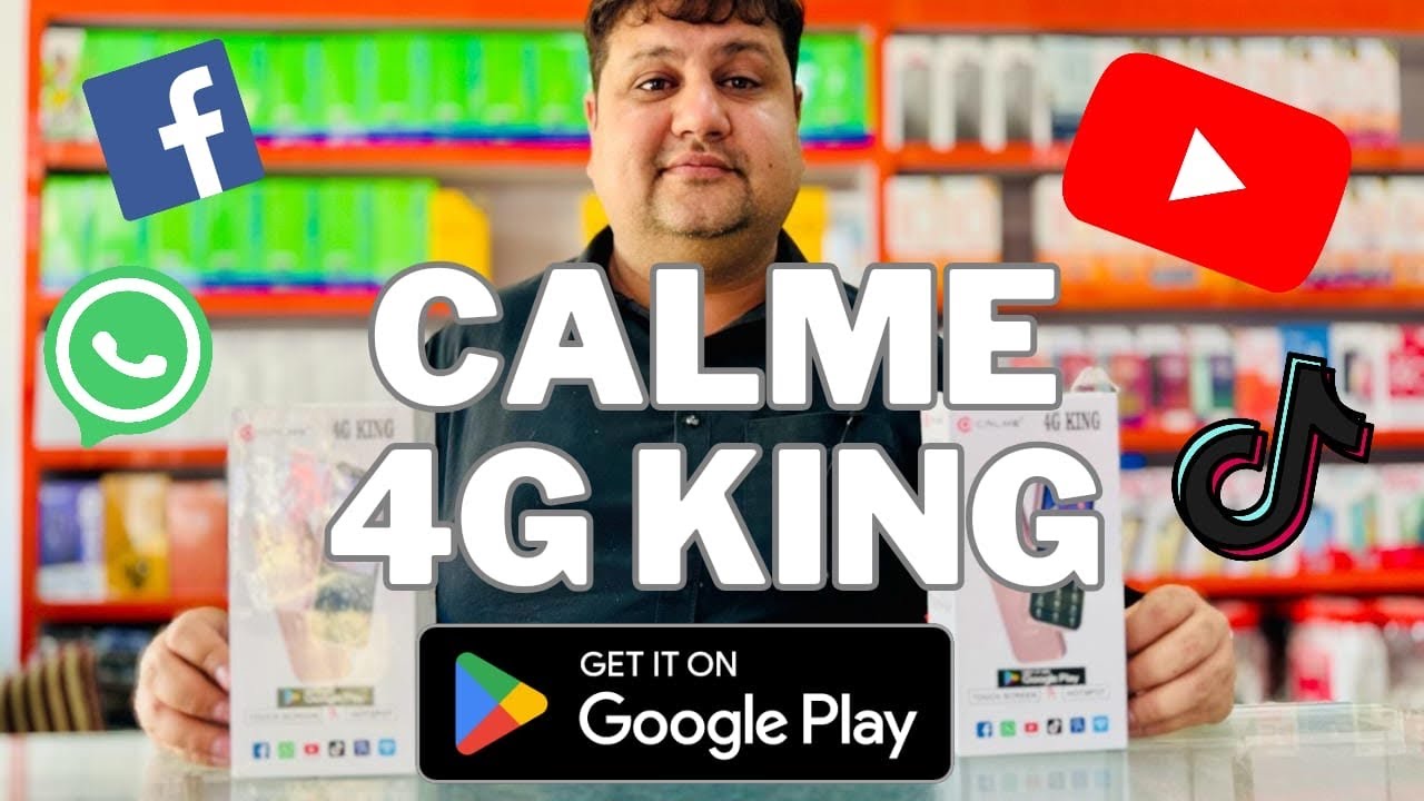 Unboxing CALME 4G King ,Play store ,Slim Sleek,Stylshl Price in Pakistan - YouTube