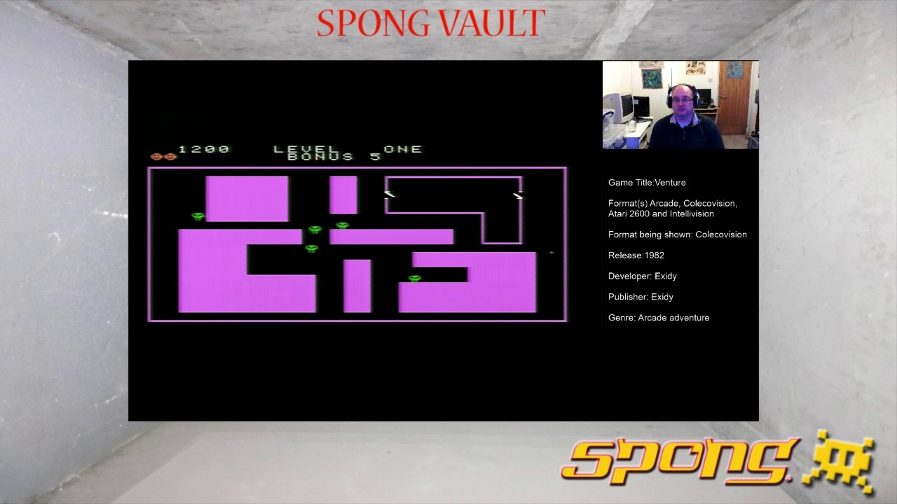 Spong Vault Episode 16 - Venture by Exidy - YouTube