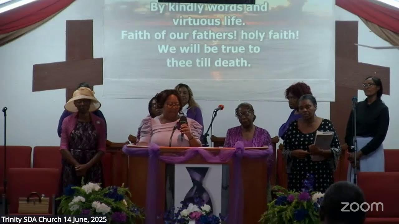 Trinity SDA Church 14 June, 2025 - YouTube