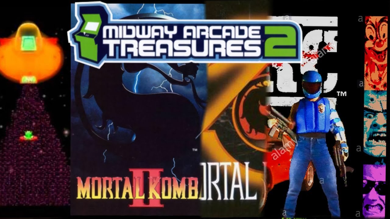 Kozmik Krooz'r, MK 2, MK 3, and Narc | Midway Arcade Treasures 2 Let's ...