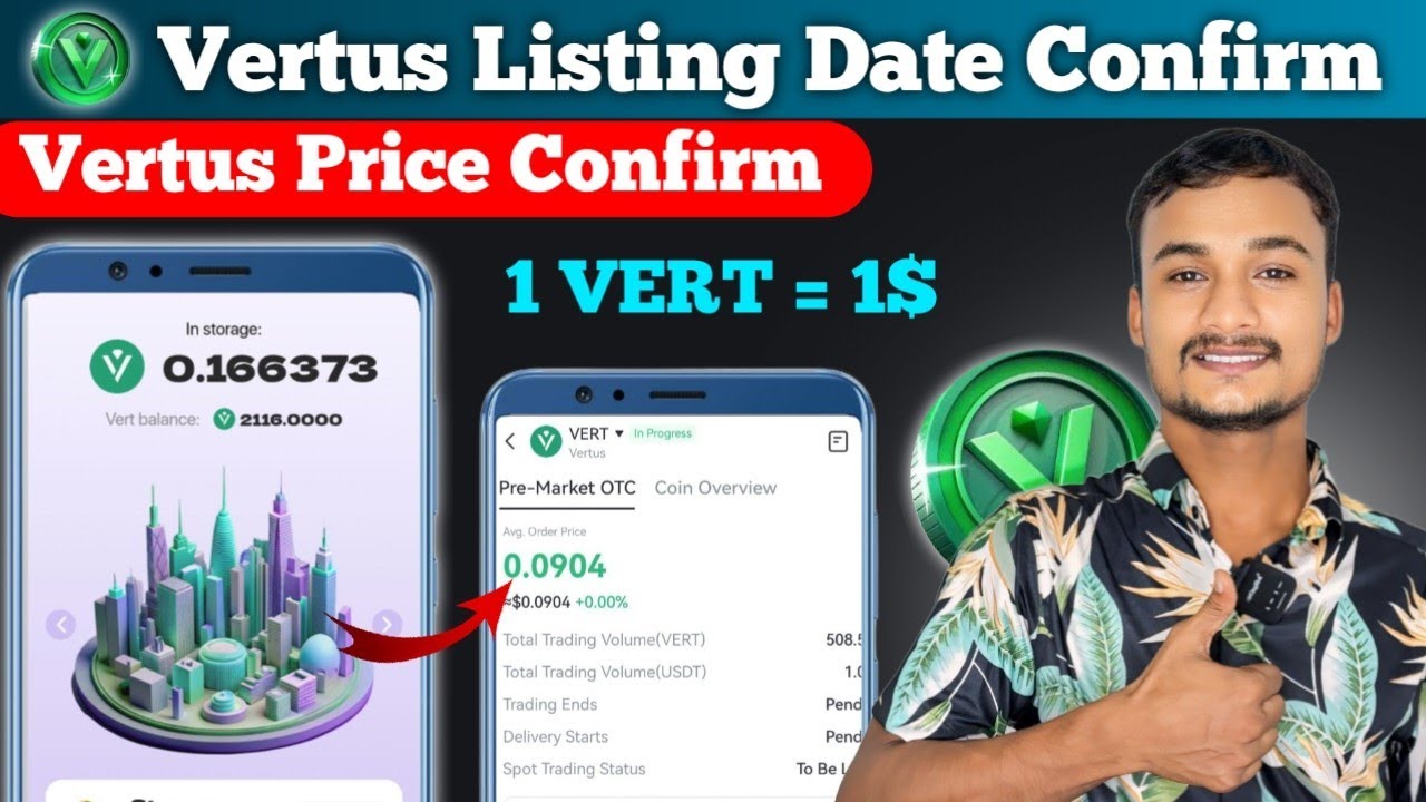 Vertus Listing Date confirm 🤑 | Vertus Price Prediction | Vertus ...