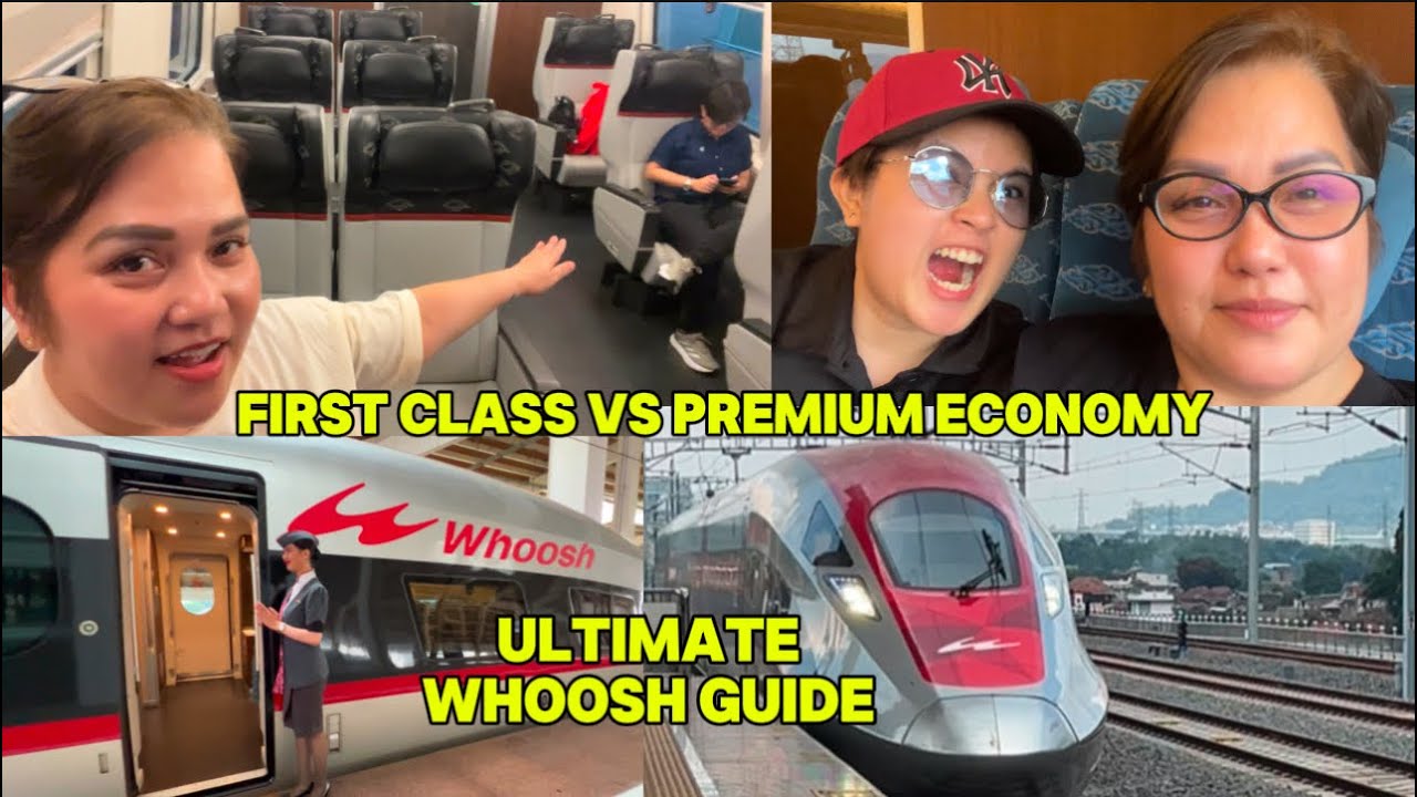 WHOOSH: FIRST CLASS OR PREMIUM ECONOMY? #jakarta #bandung #indonesia # ...