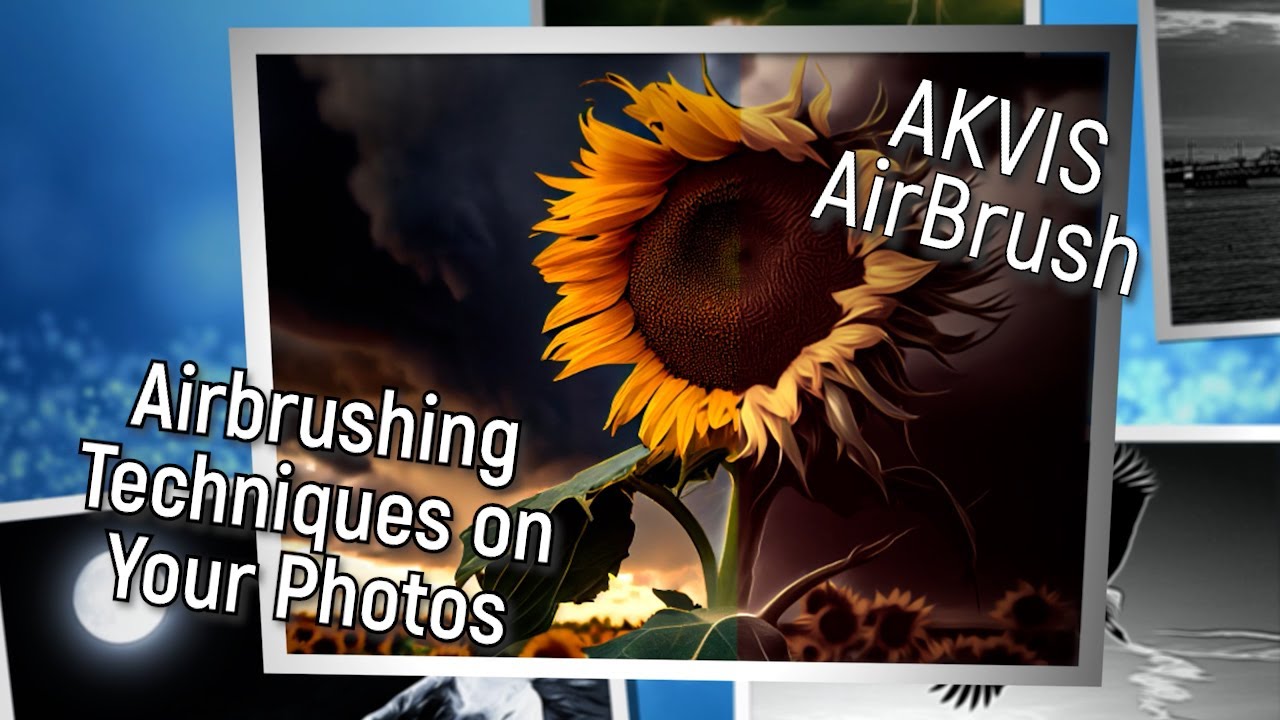 AKVIS AirBrush: Turn Your Photos into Airbrush Drawings! - YouTube
