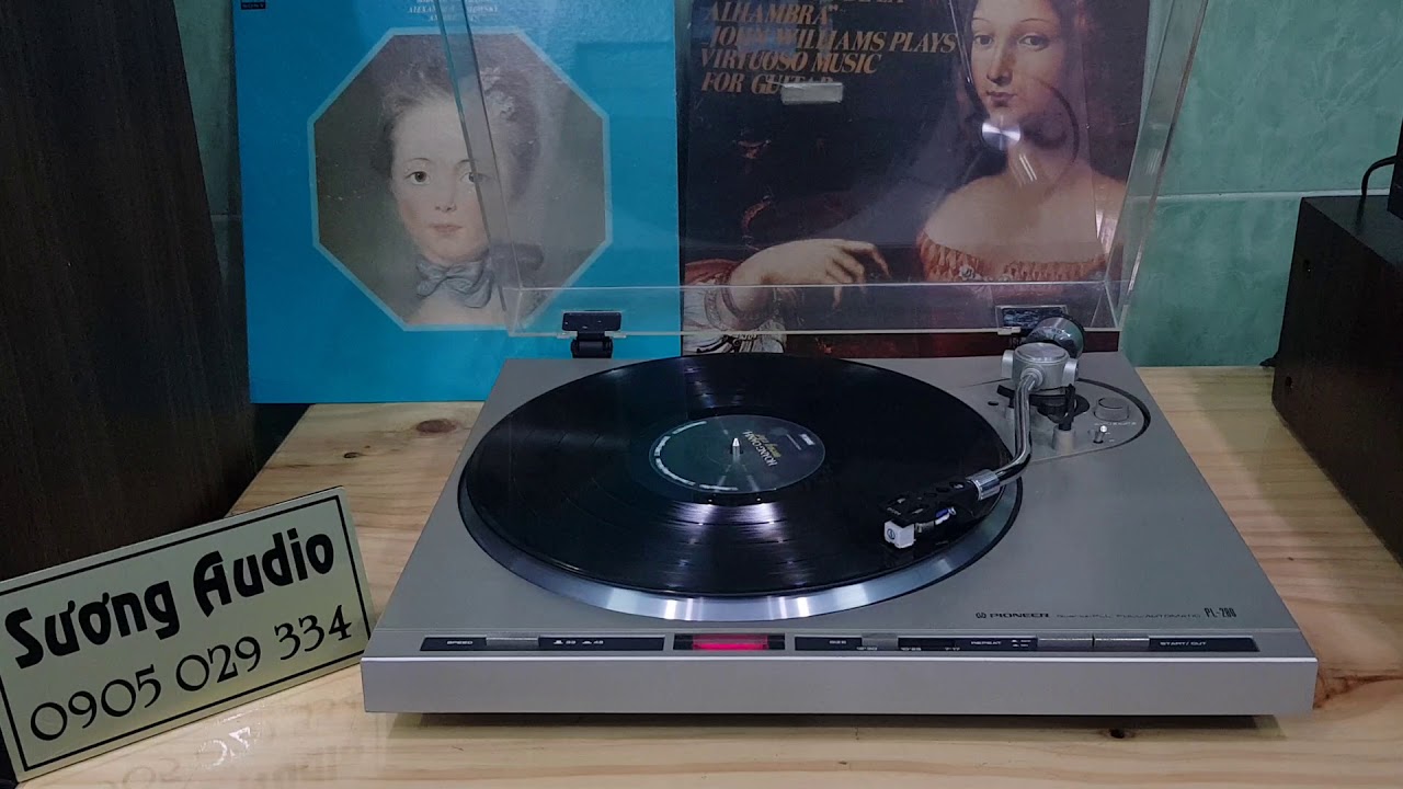 Test mâm Pioneer PL-280 - YouTube