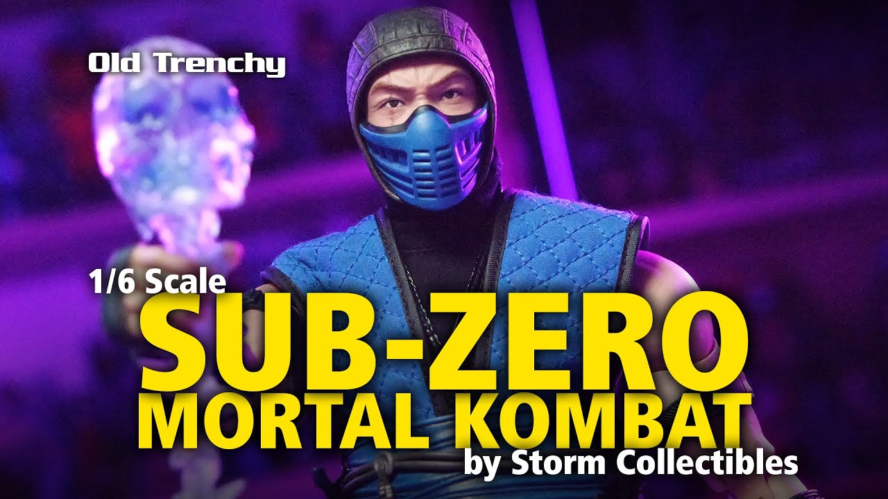 1/6 scale Sub-Zero - Mortal Kombat by Storm Collectibles | Old Trenchy ...