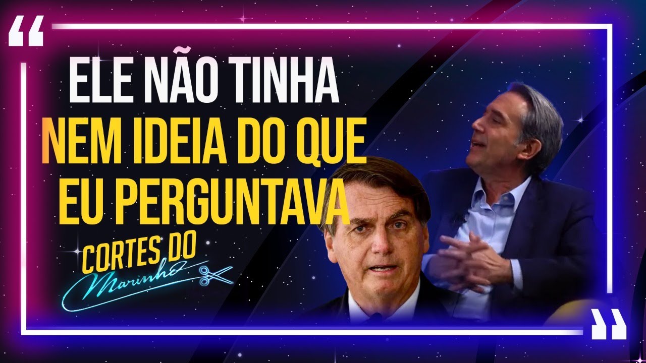 O DEBATE COM JAIR BOLSONARO - YouTube
