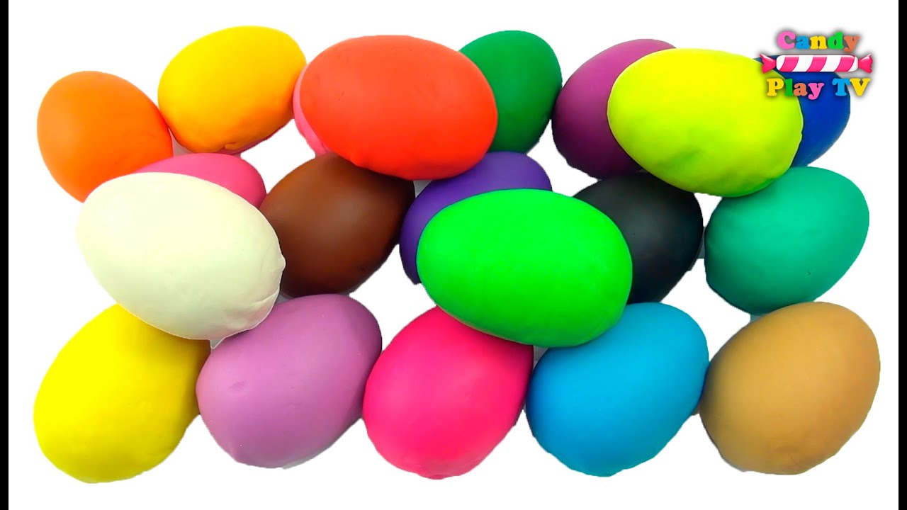 Learn Colors with Surprise Eggs | Play Doh Mouse Kinder Toys for Kids ...