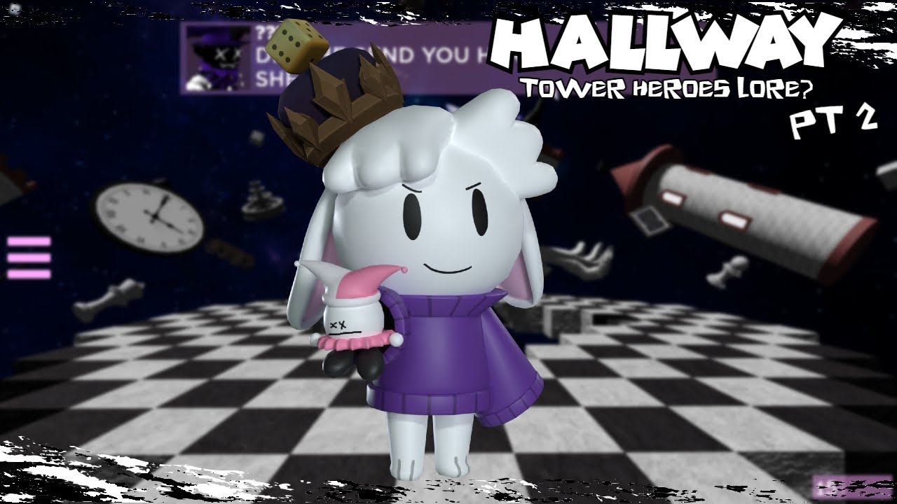Tower Heroes Jester Lore! Pt 2 •Hallway• | Roblox - YouTube