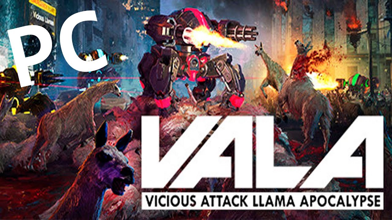 VALA: Vicious Attack Llama Apocalypse (PC) | Gameplay Español | "Las ...
