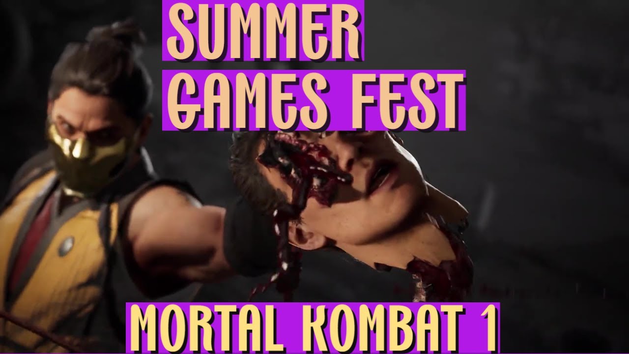 Summer Games FEST - MORTAL KOMBAT 1 GAMEPLAY TRAILER - YouTube