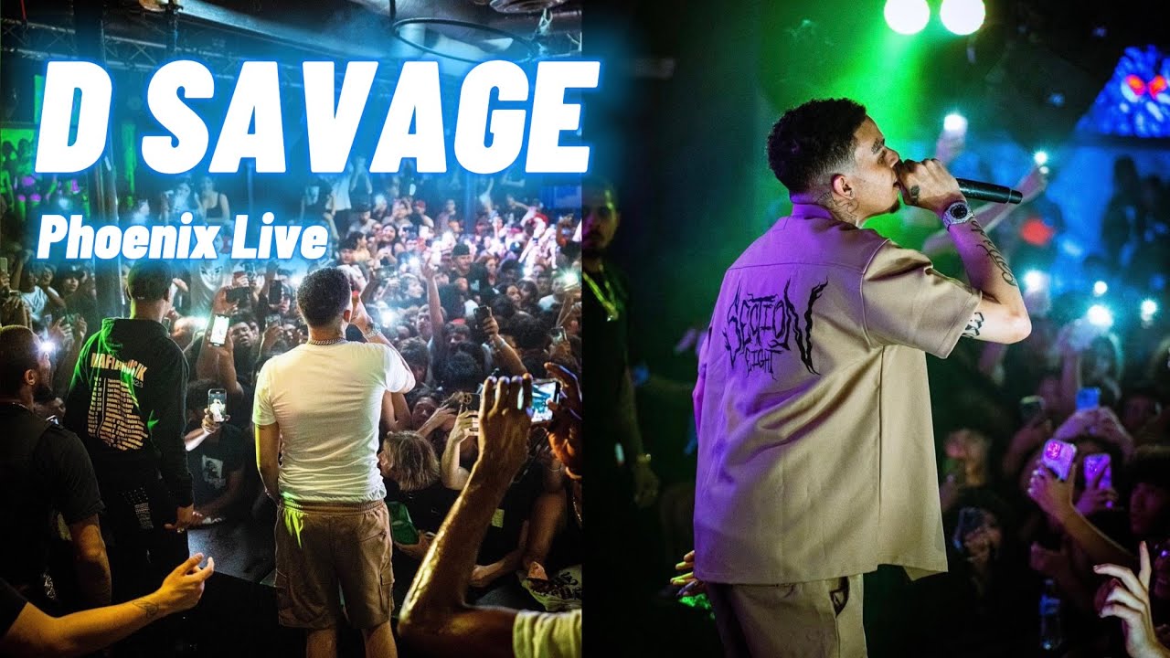 D Savage LIVE CRAZY PHX AZ Show ++ MAFIA MUSIK TOUR 2023 - YouTube